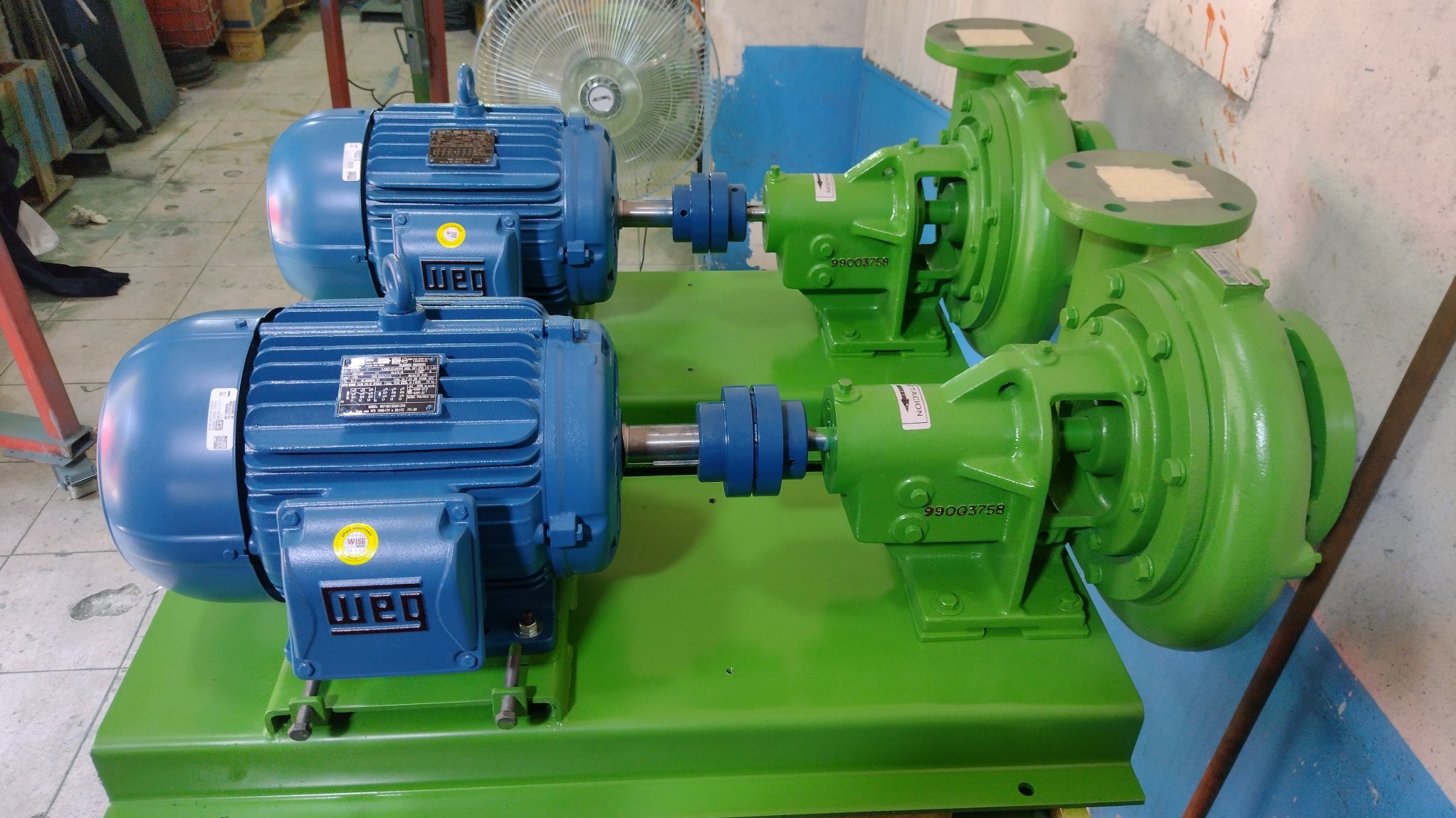 WDM SERIE GS. MOTOBOMBA CENTRIFUGA HORIZONTAL Y BOMBA DE TRANSMISIÓN ...