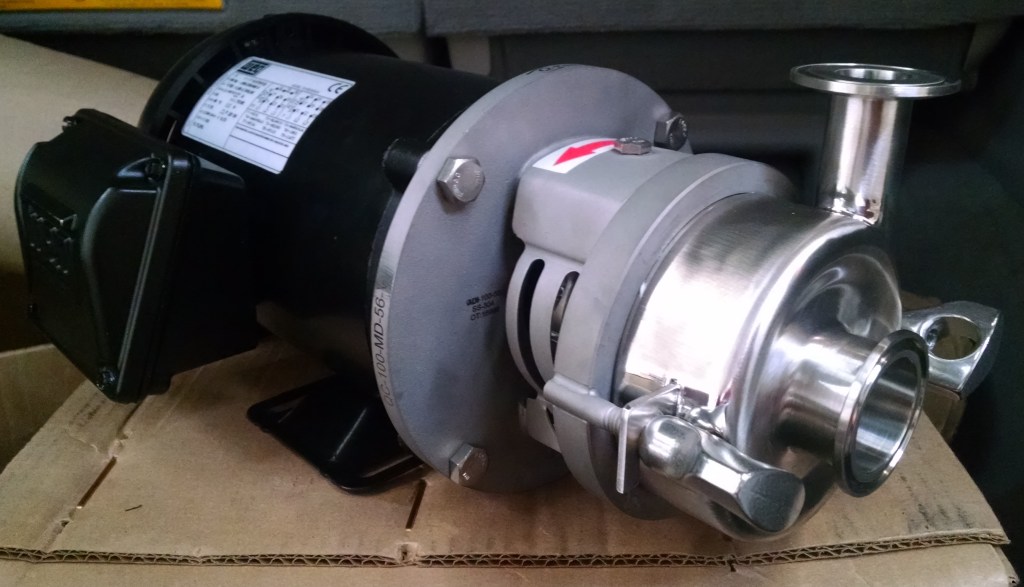 Q-PUMPS SERIE QC. MOTOBOMBAS CENTRIFUGAS SANITARIAS EN 316L – EQUIPOS Y ...