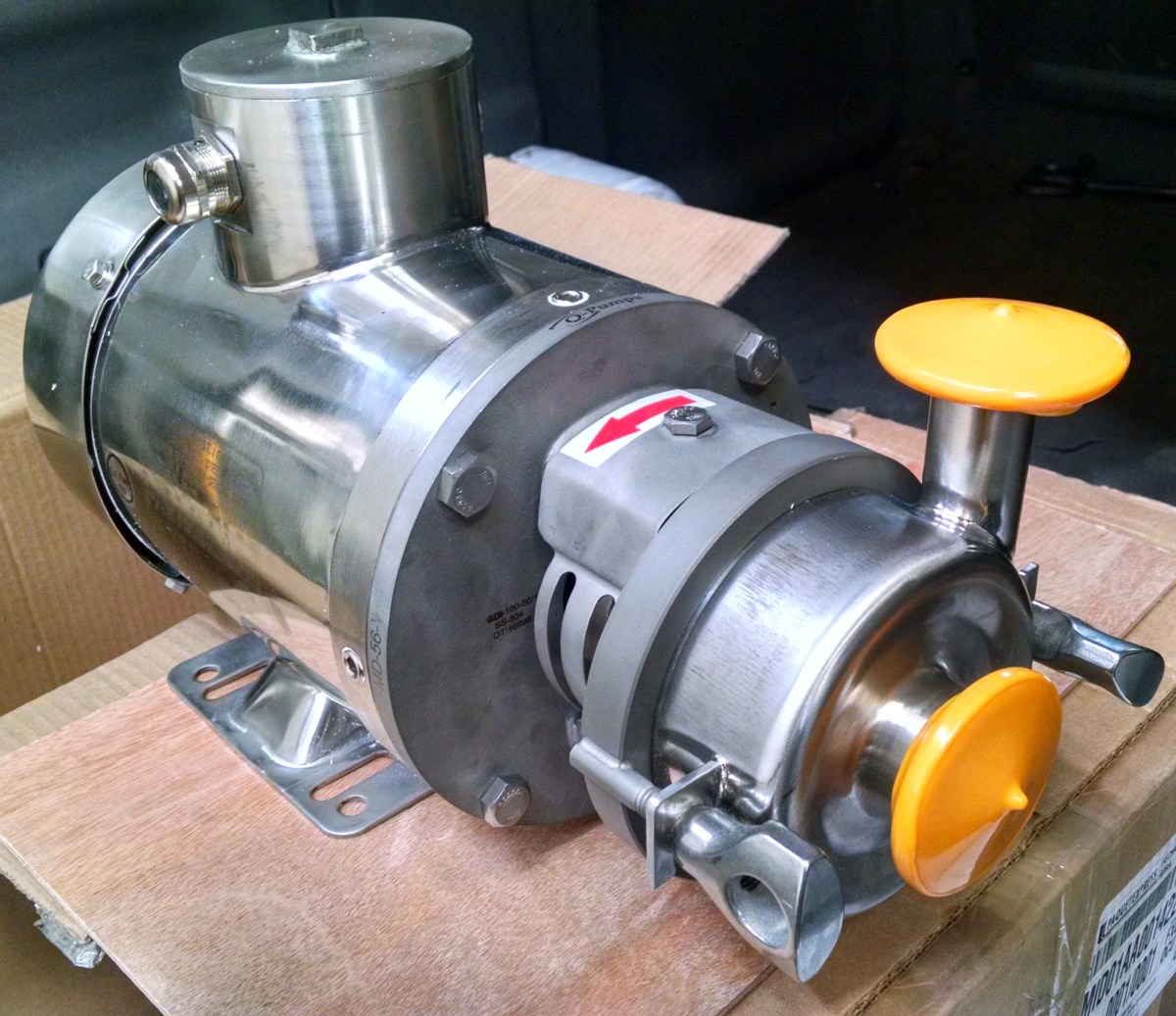 Q-PUMPS SERIE QC. MOTOBOMBAS CENTRIFUGAS SANITARIAS EN 316L – EQUIPOS Y ...